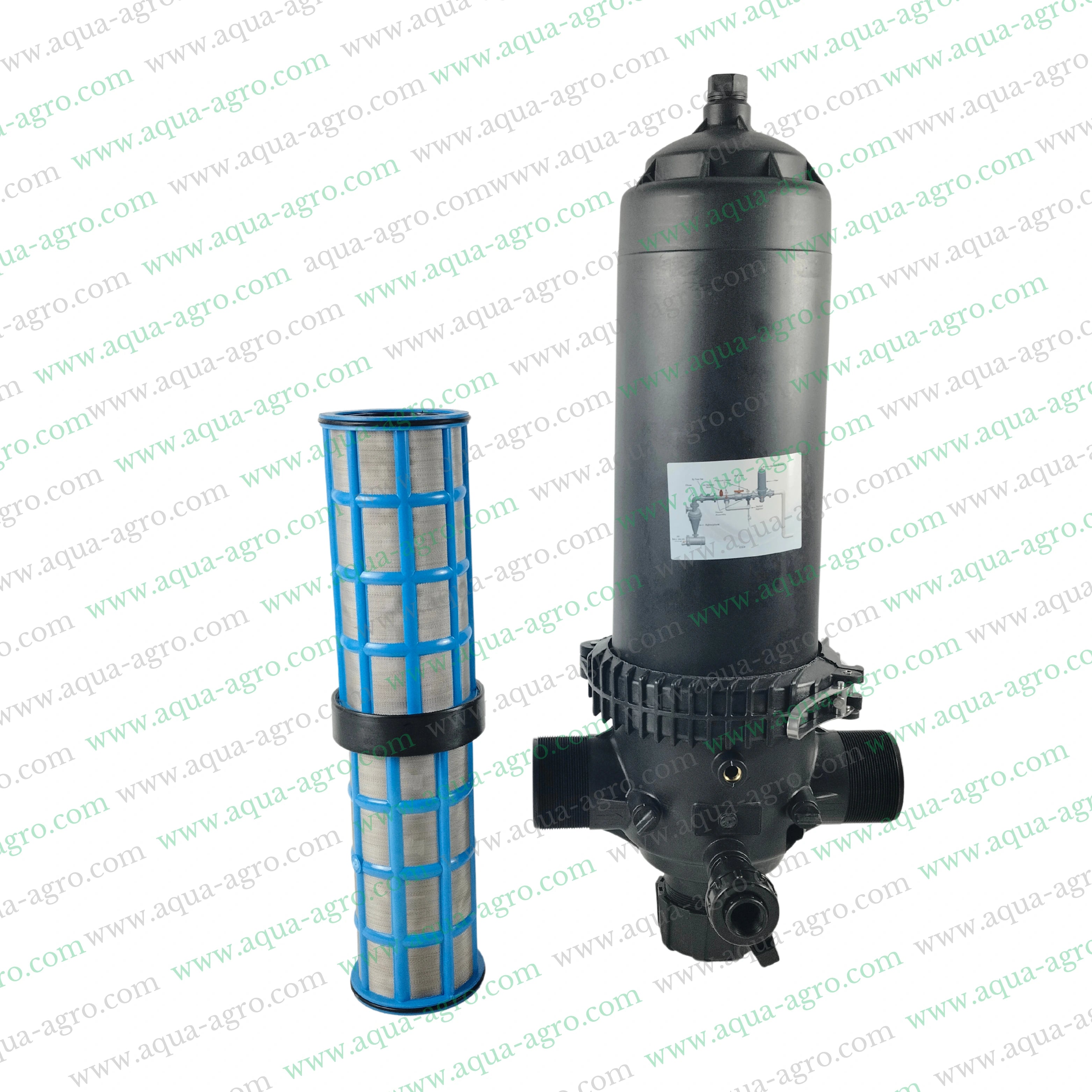 AUTOMAT - Filter - Screen - 3 Inch (90mm) (M-Thd) - T-Type - 50 (m3-Hr