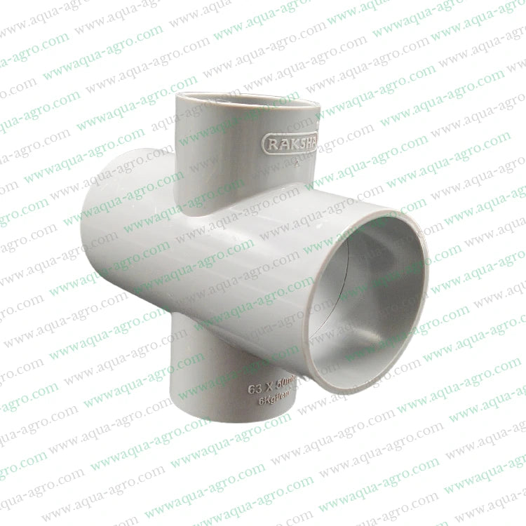 RAKSHA - Pvc Pipe & Accessories - Fittings - Reducer - Cross Tee - 4-W